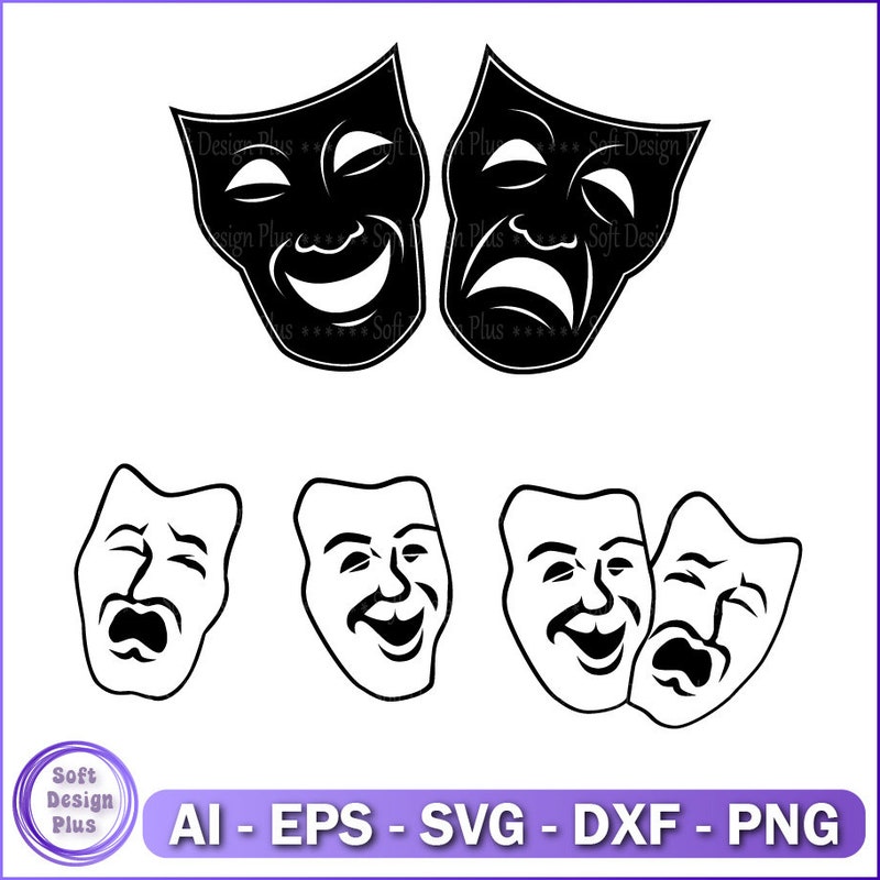 Comedy Face Mask - Etsy