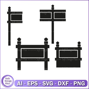 Road Sign Svg Bundle, Street Name Sign SVG, Street Sign Clipart, Cut ...