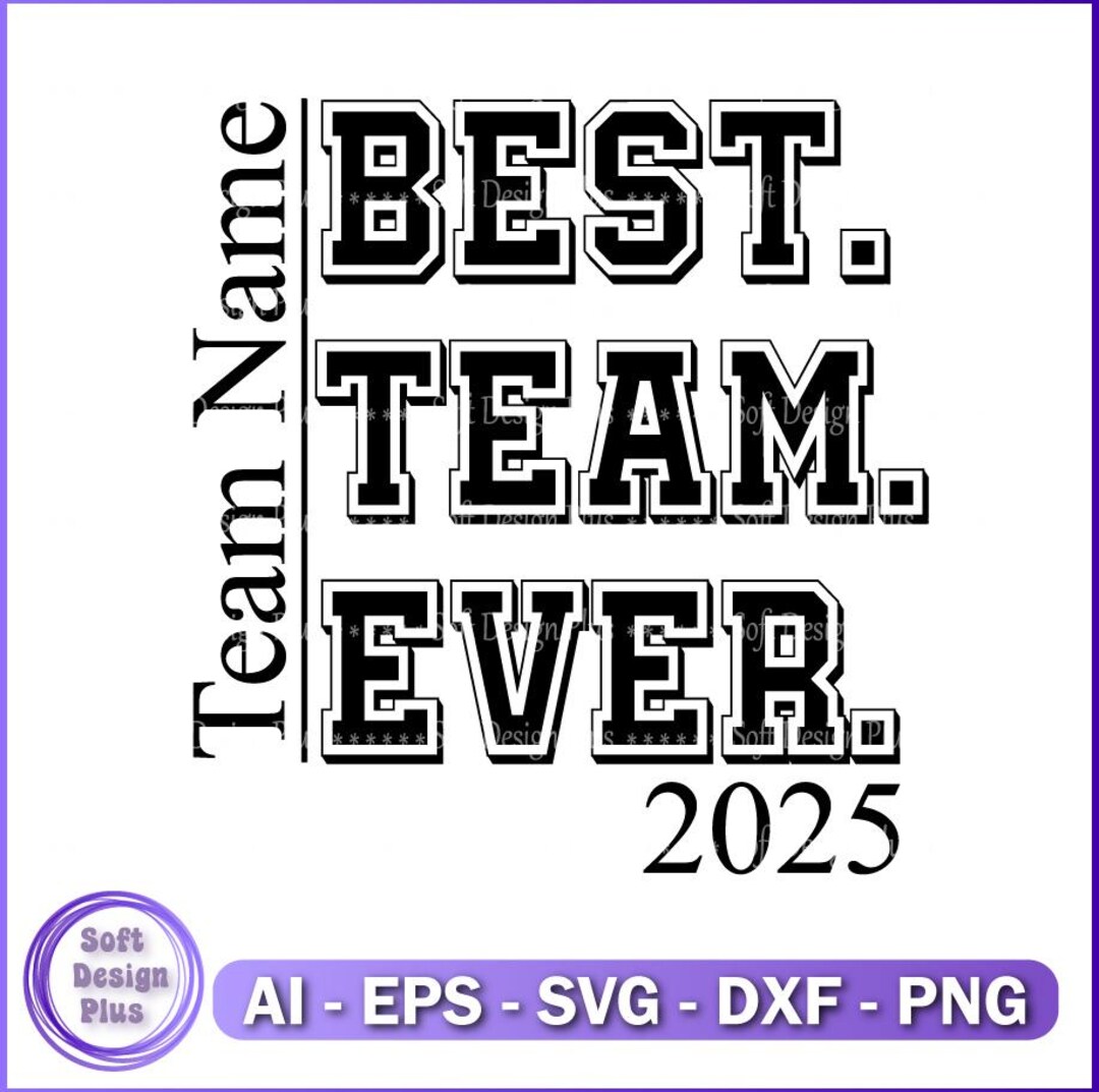Custom Team Name SVG: Personalized Football Design (digital Files ...