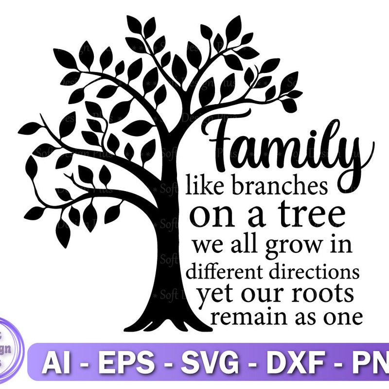 Family Tree Svg - Etsy
