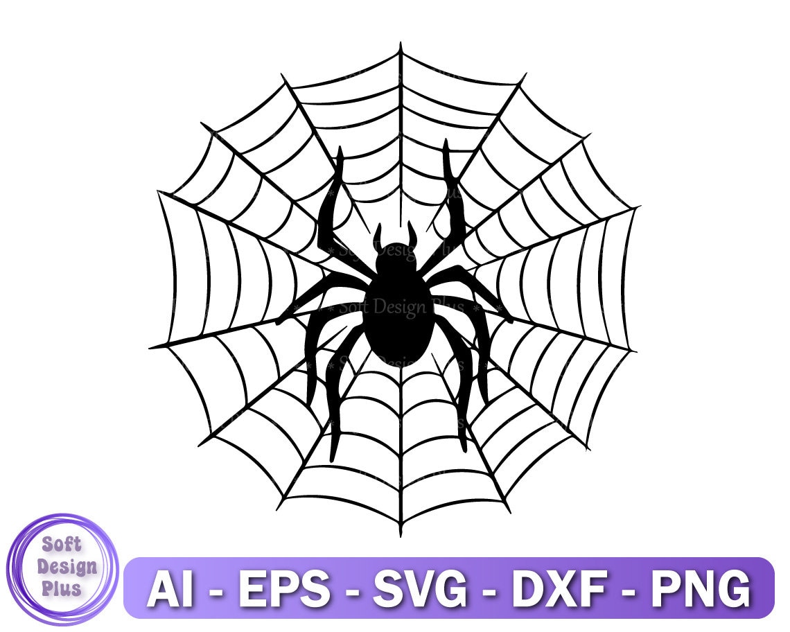 Spider SVG Halloween Svg Instant Download Cut File Cricut - Etsy