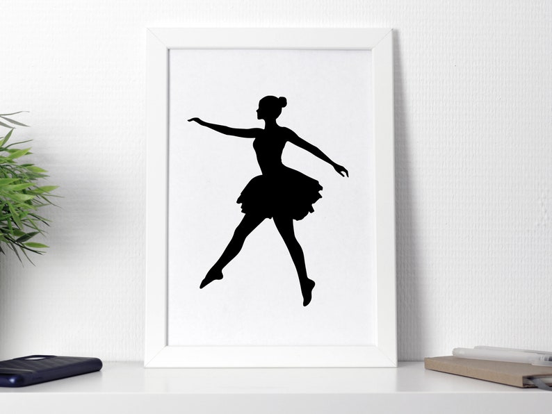 Ballerina Svg, Dancer Svg, Dancer Silhouettes Svg, Cricut, Ballet ...
