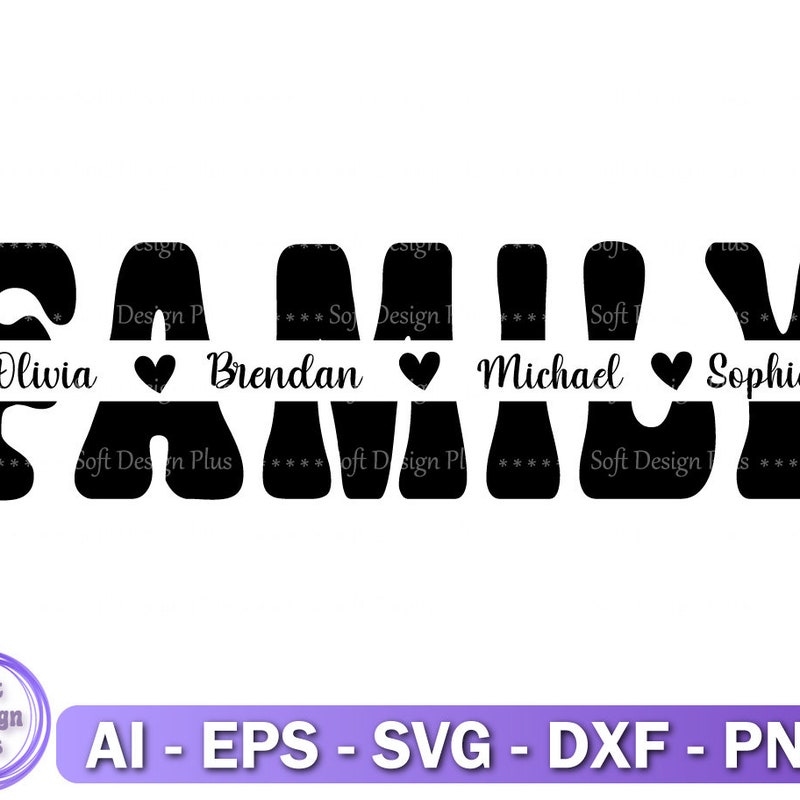 Family Svg - Etsy