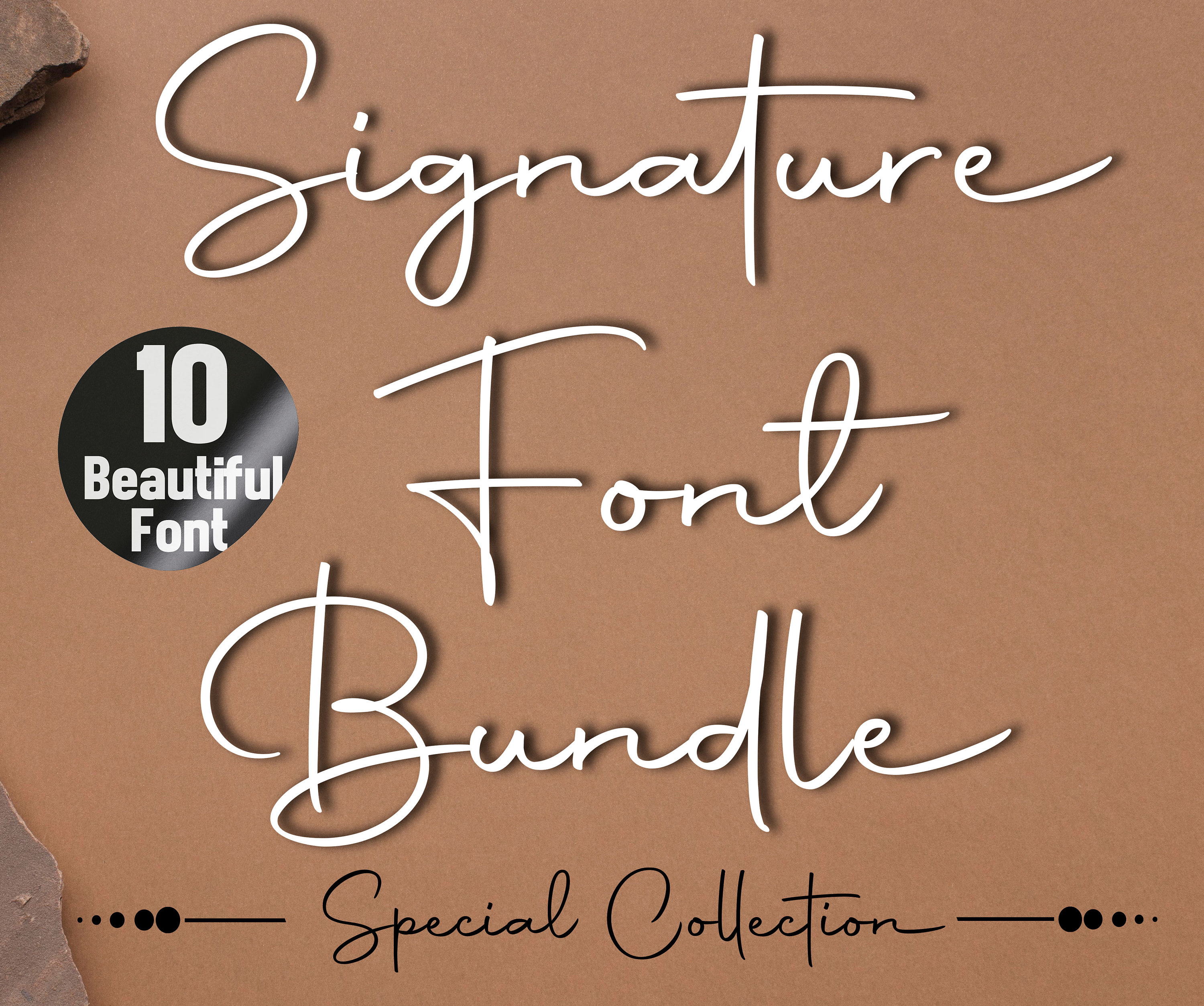 Signature Font, Calligraphy Font, Cricut, Silhouette, Script Font, TTF ...