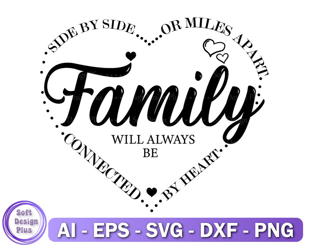 Family Svg, Png, Dxf, Family Cut File, Svg File for Cricut, Silhouette ...
