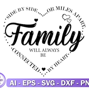 Family Svg, Png, Dxf, Family Cut File, Svg File for Cricut, Silhouette ...
