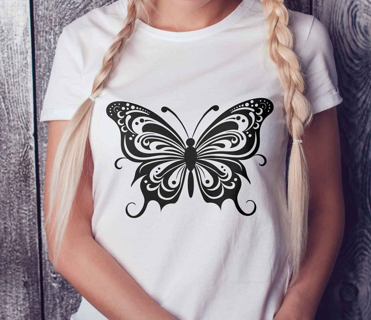 Mariposa Svg Png Cricut Silueta Mariposa DXF Pdf Cortar - Etsy España