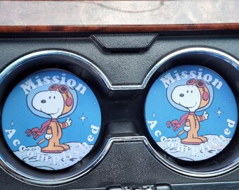 Car Coaster Snoopy - Etsy
