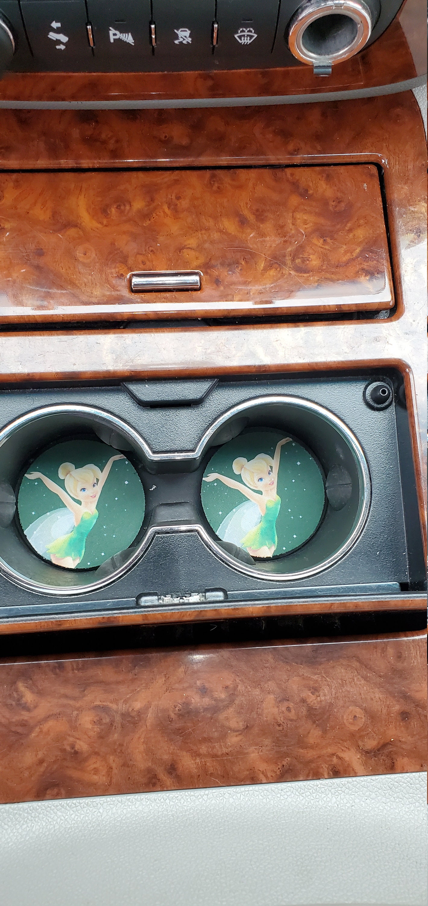Tinkerbell Fairy Car Accessories Car Decor Car Coasters - Etsy