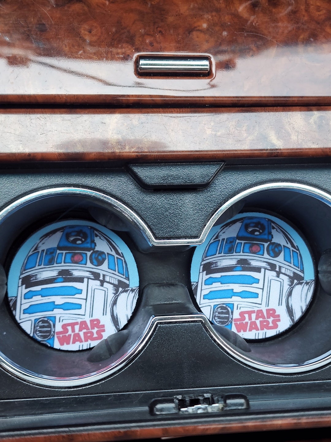 R2D2, Star Wars, Car Accessories, Car Decor, Car Coasters,coaster, Auto ...