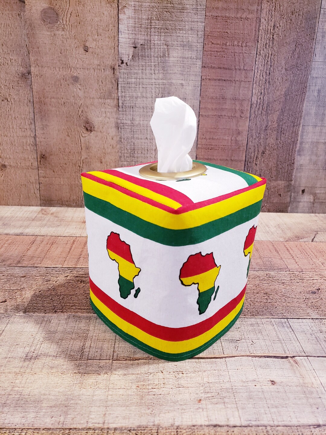 Africa Tissue Box Cover Tribal Print Tissue Box Cover - Etsy