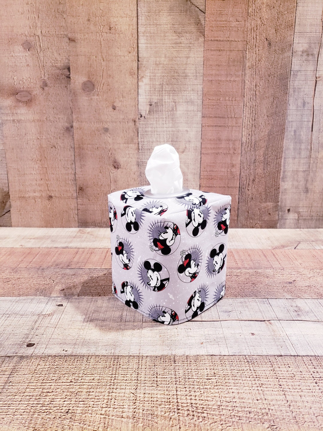 Mickey and Minnie Mouse Tissue Box Cover, Tissue Cover, Mickey Mouse ...