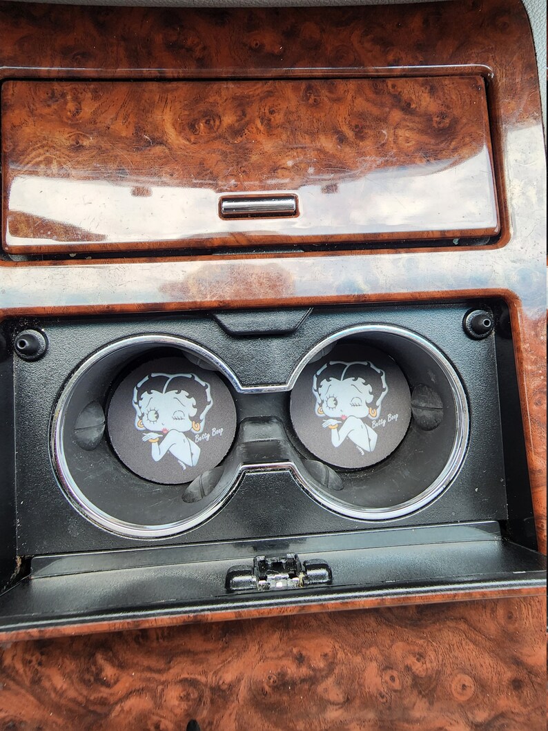 Betty Boop Car Accessories Car Decor Car Coasterscoaster - Etsy