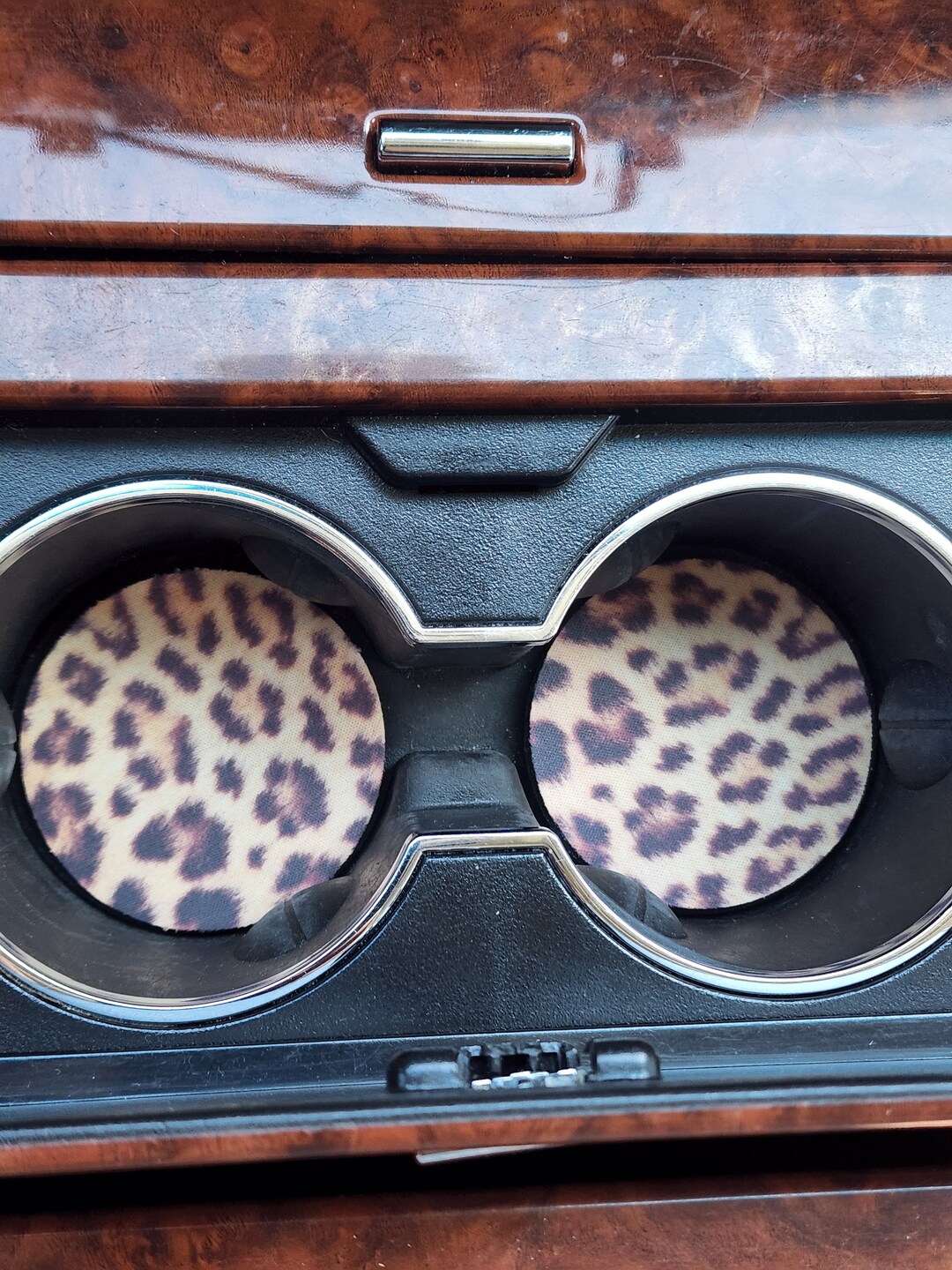 Leopard, Leopard Print, Car Accessories, Car Decor, Car Coasters ...