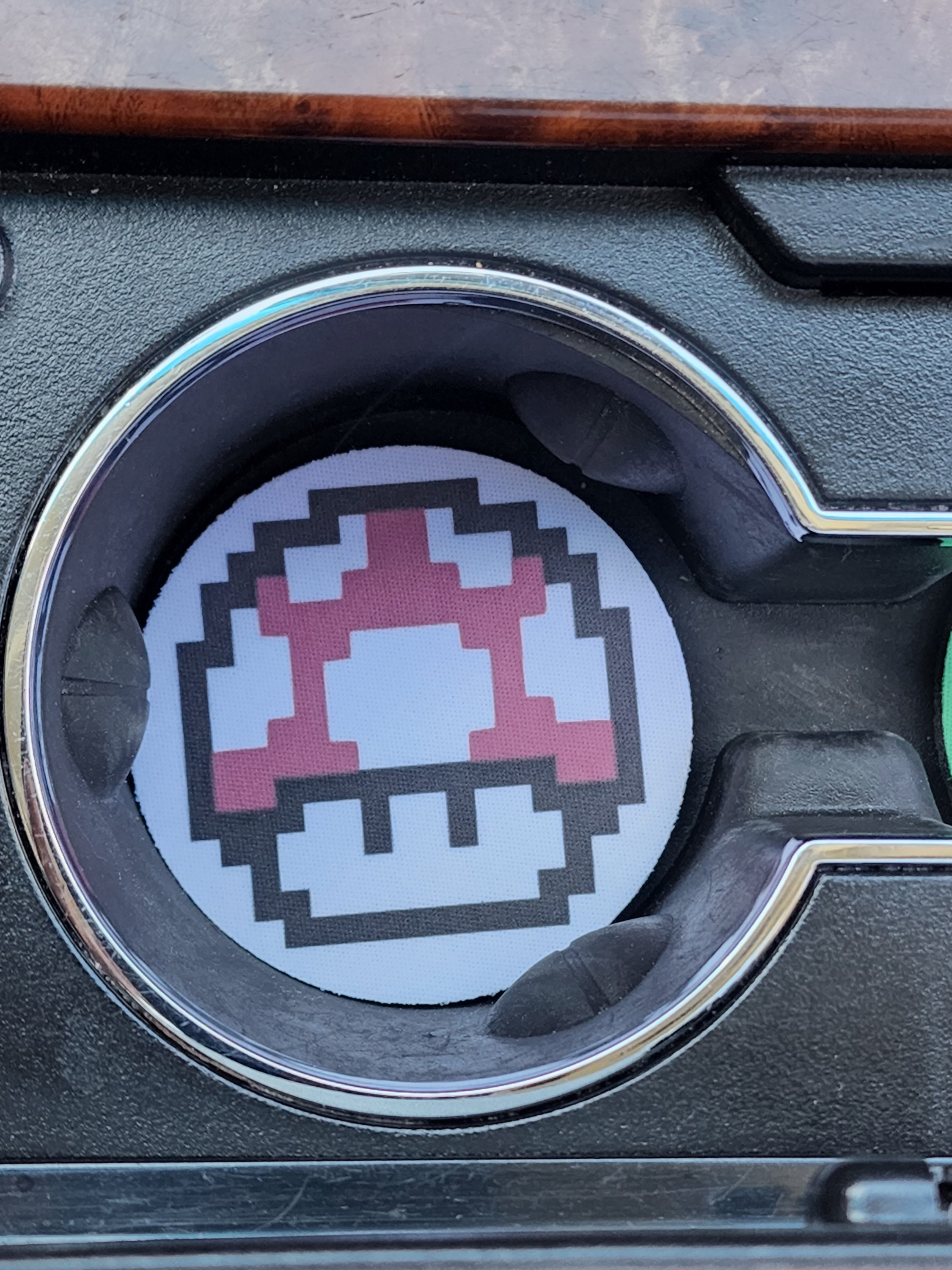 Red Mushroom Mario Power UP Car Accessories Car Decor Car - Etsy
