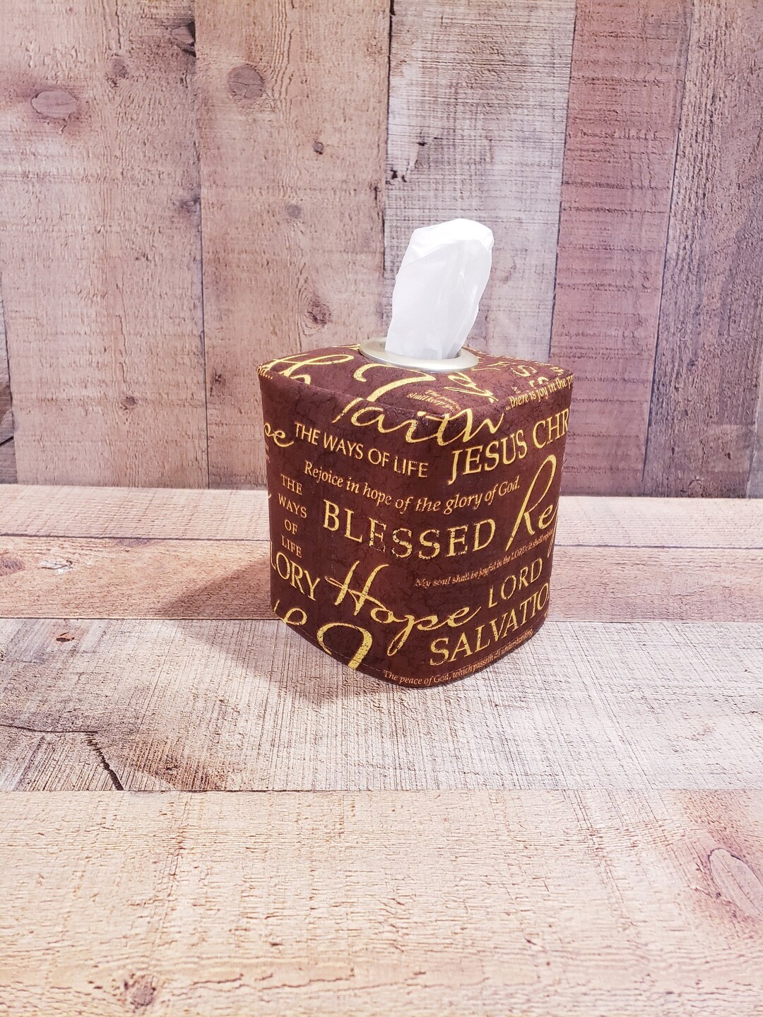Inspirational Tissue Box Cover, Spiritual Decorative Cover, Tissue ...