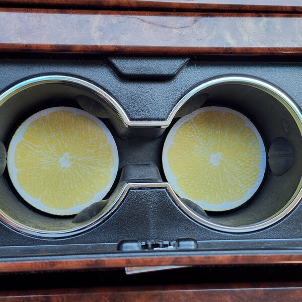 Lemon Coasters - Etsy