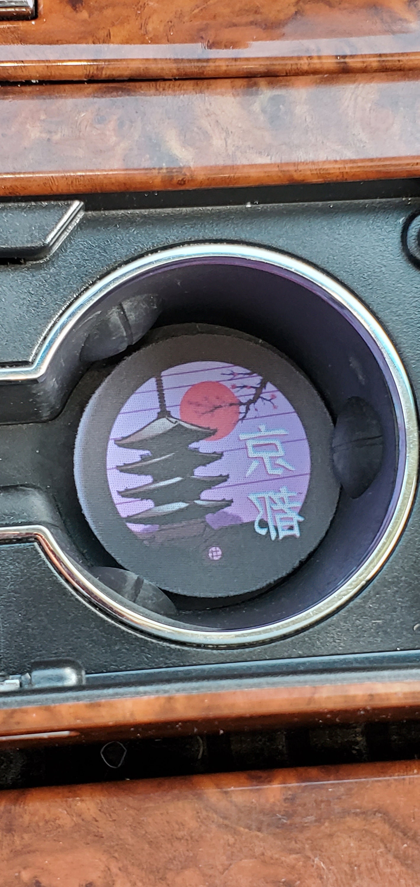 Kyoto Wave Kyoto Great Wave Vaporwave Japanese Art Car - Etsy