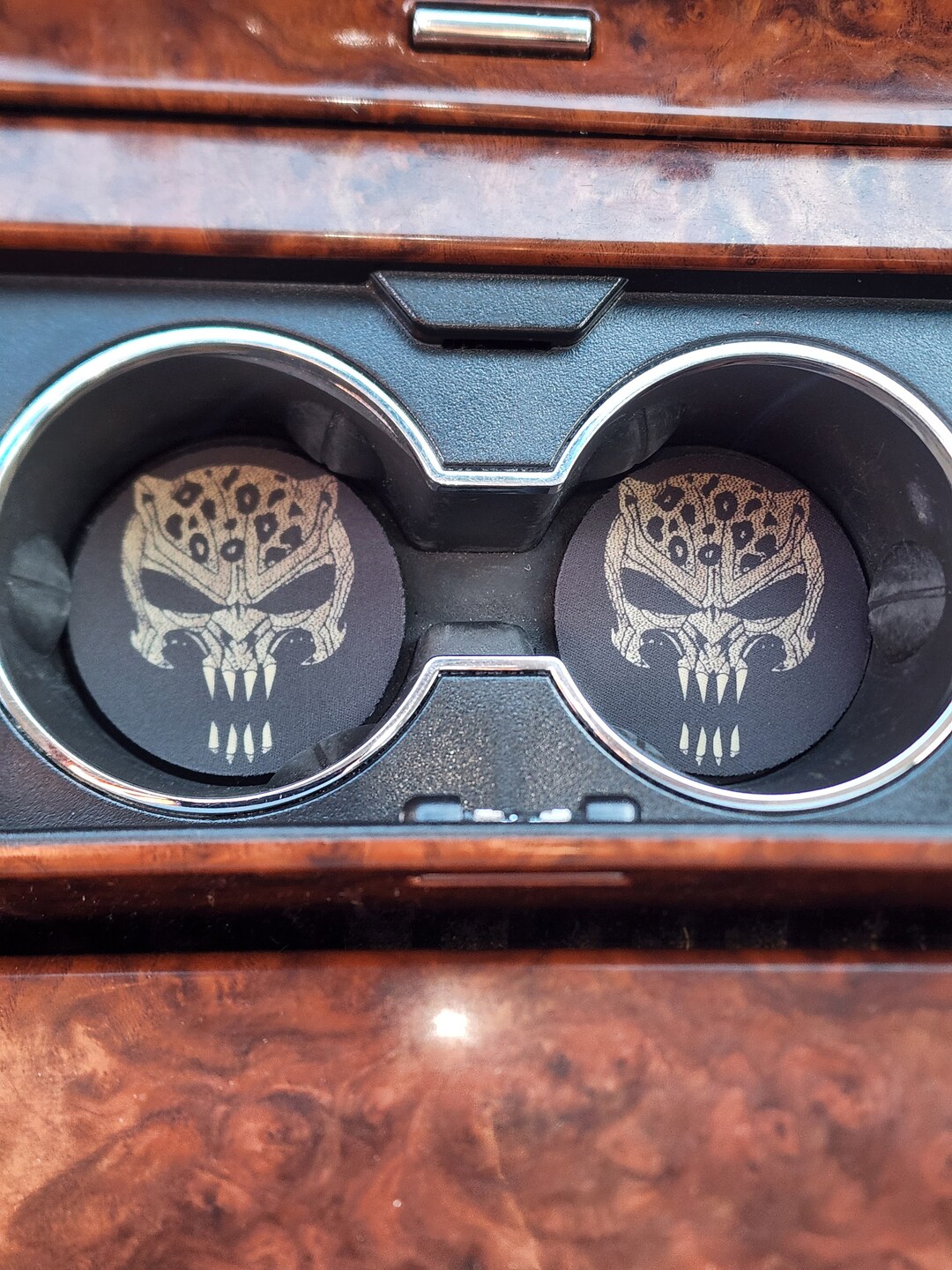 Killmonger, Black Panther, Coaster Set, Car Accessories, Car Decor, Car ...