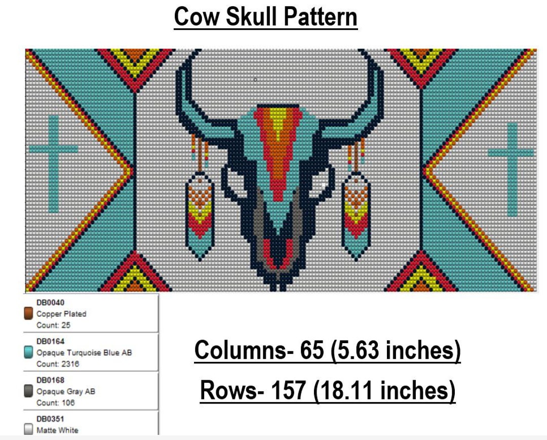 Cow Skull Pattern - Etsy