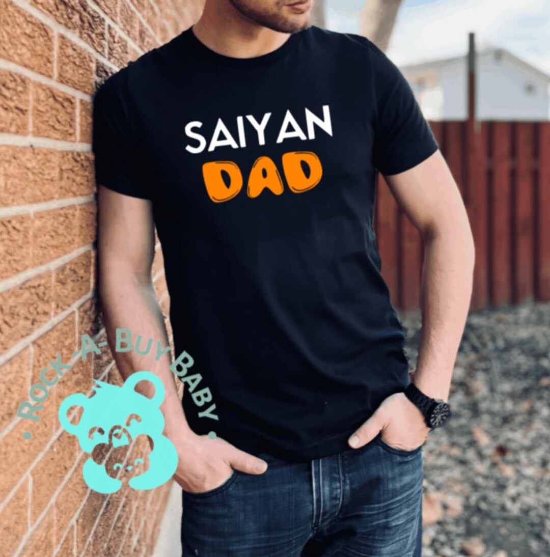 Saiyan Dad Shirt, Funny Anime T-shirt, Geeky Dad Gift, Father’s Day Tee ...