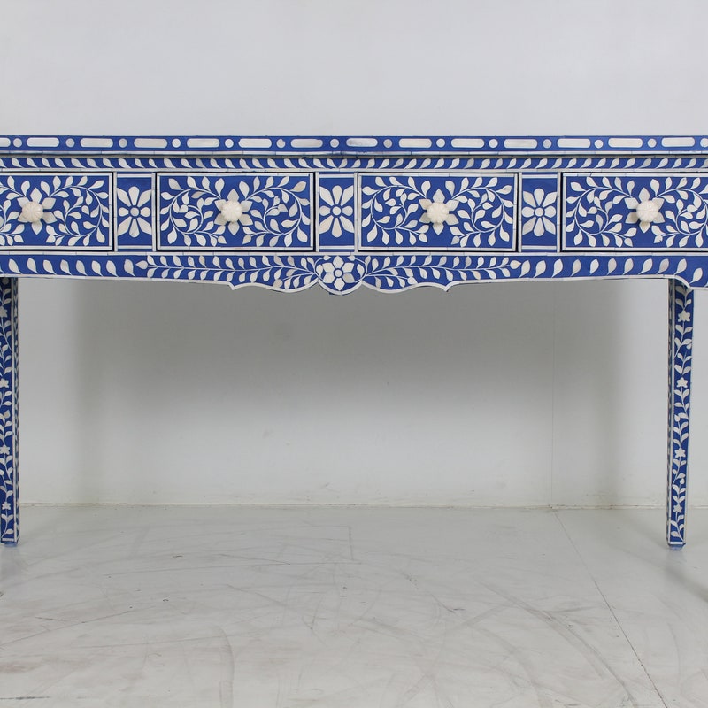 Bone Inlay Desk - Etsy