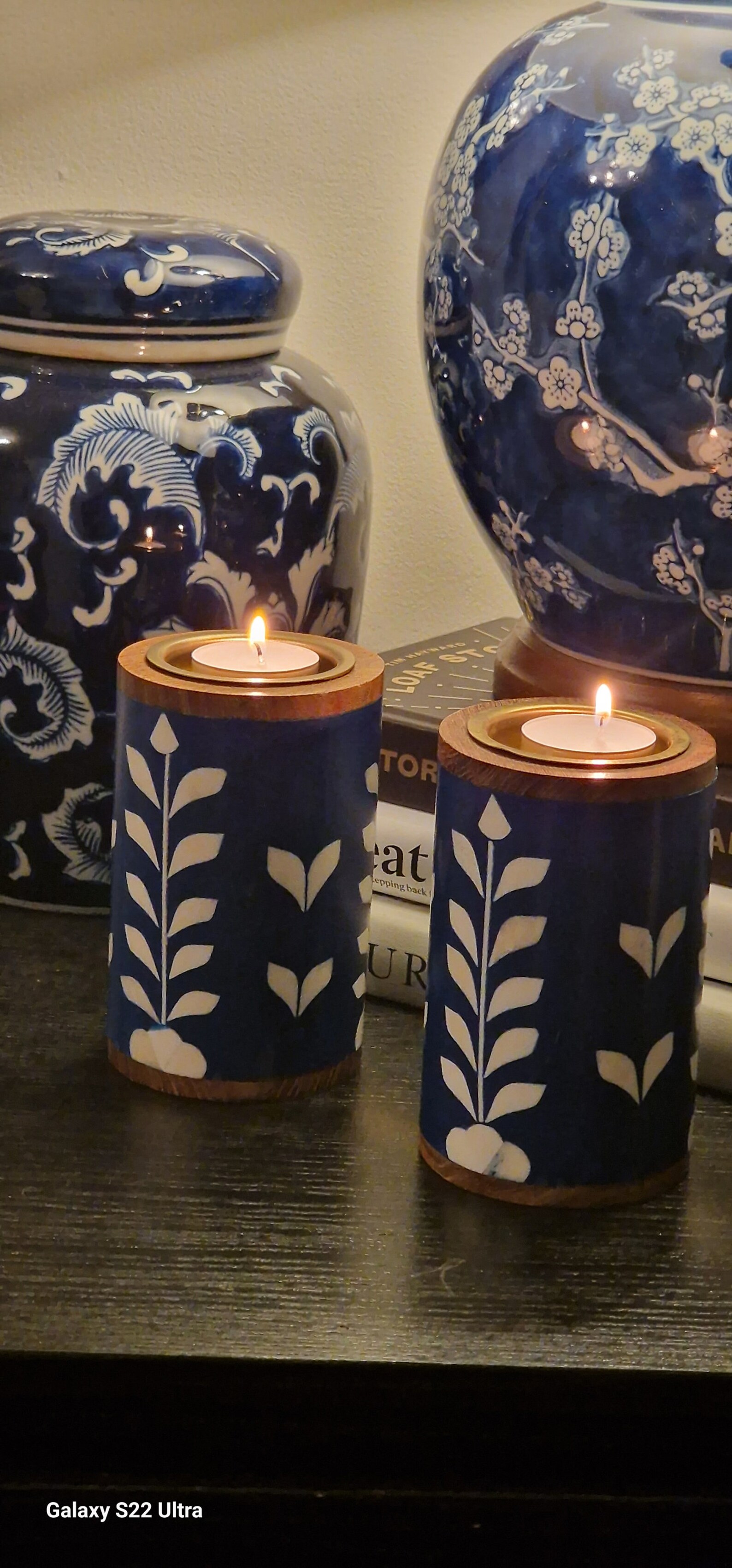 A Set of Bone Inlay Candle Stand, Handmade Bakhoor Stand, Candle Holder ...