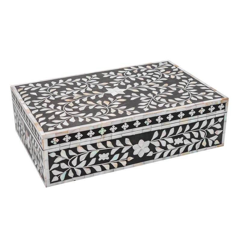 Bone Inlay Box - Etsy