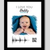 Baby Heartbeat Sound Wave, Father's Day, Dad to Be Gift, New Baby Gift ...
