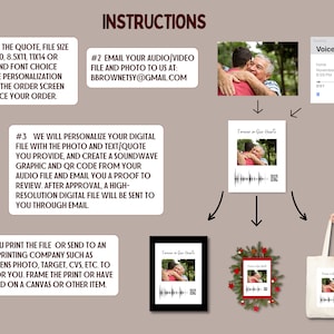 Soundwave Art QR Code, Voice Recording Personalized Gifts, Personalized ...