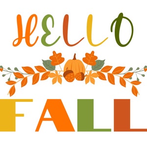 Set of 9 Fall Printable Posters ~ Autumn ~ Thanksgiving ~ Halloween ...