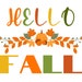 Set of 9 Fall Printable Posters ~ Autumn ~ Thanksgiving ~ Halloween ...