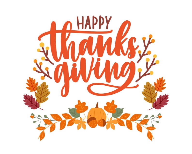 Set of 9 Fall Printable Posters Autumn Thanksgiving - Etsy