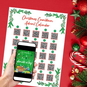 Printable Advent Calendar for Teens, Kids, Families, Christmas ...