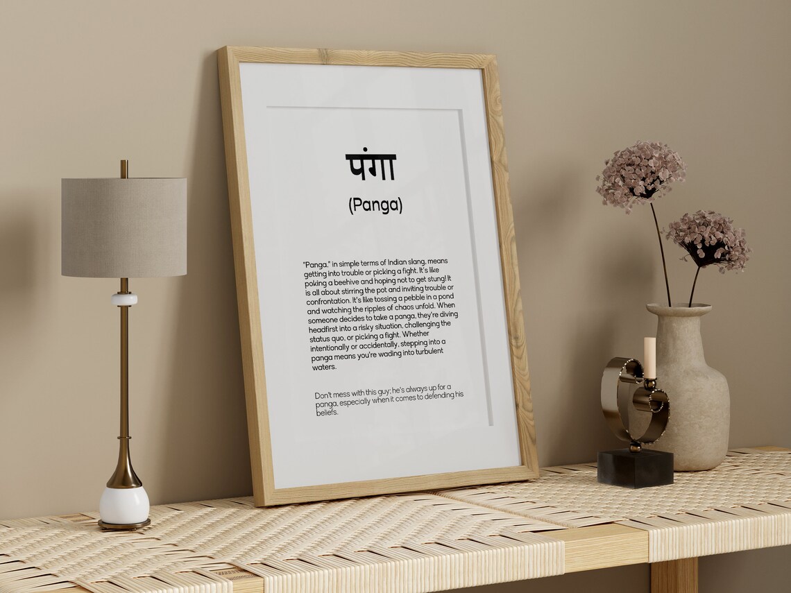 Hindi Word Panga Definition, Desi Slang Meaning, Colourful Indian ...