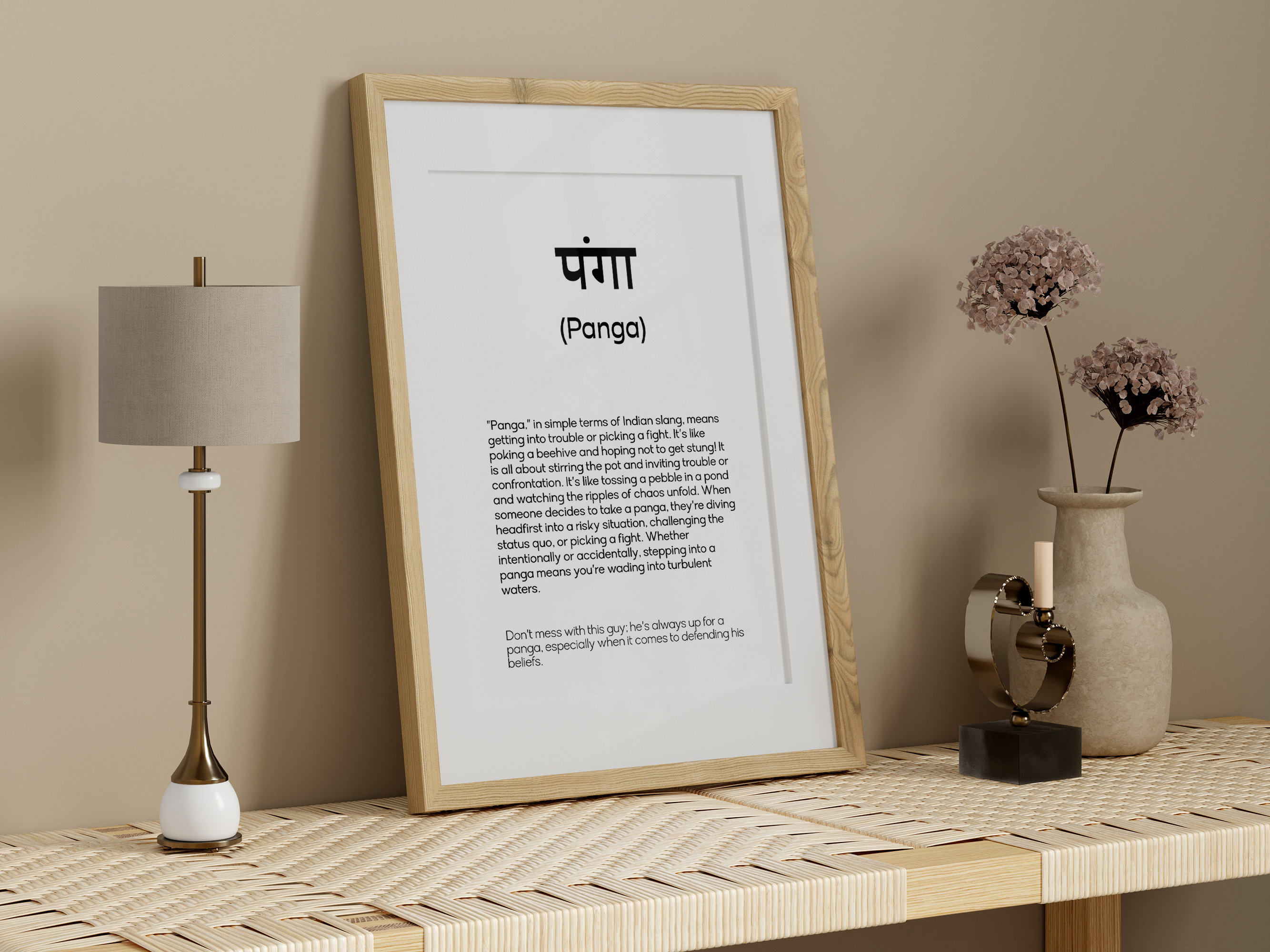 Hindi Word Panga Definition Desi Slang Meaning Colourful Indian