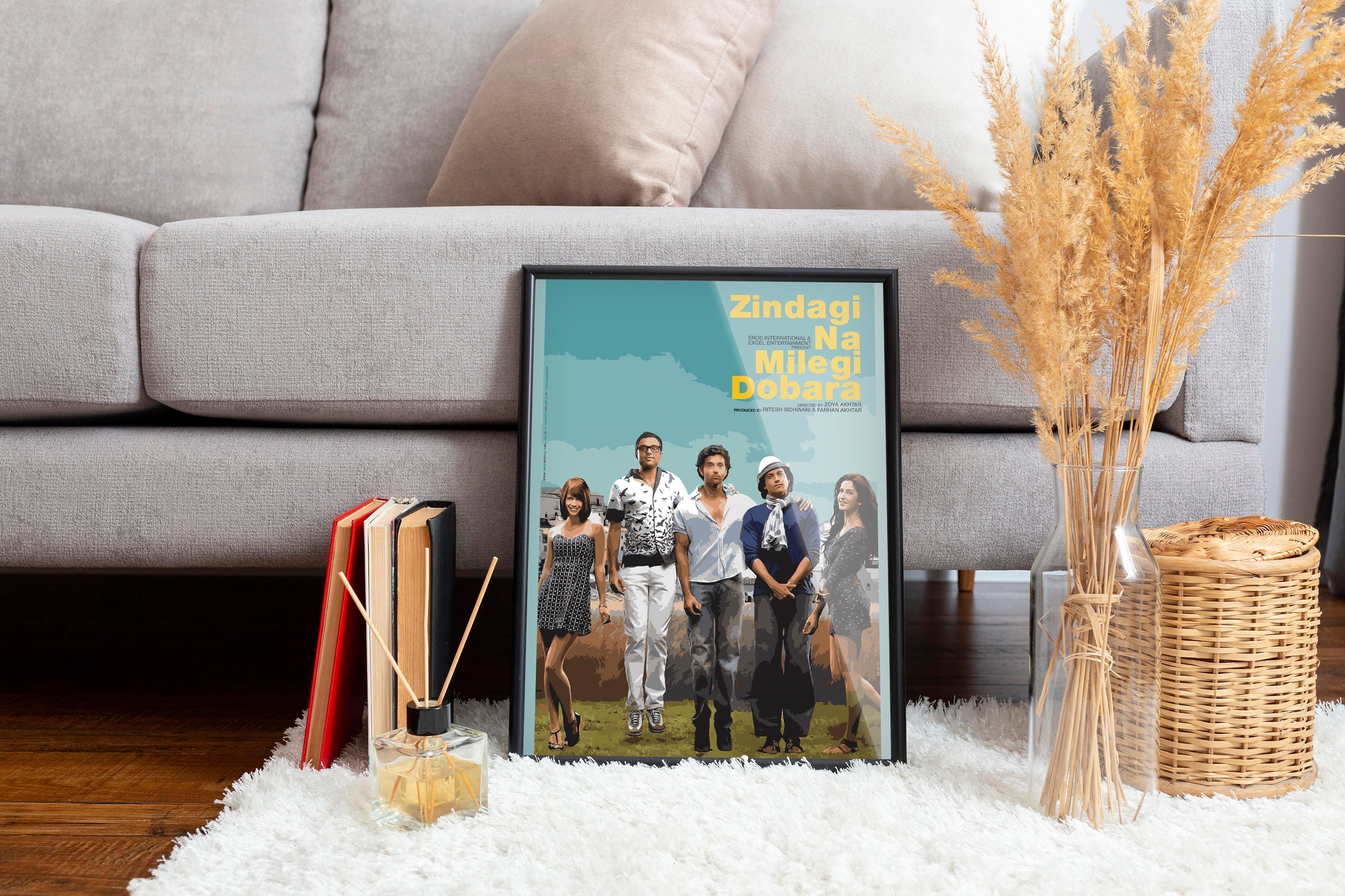 Buy ZNMD Movie Poster, Zindagi Na Milegi Dobara, Desi Wall Art ...