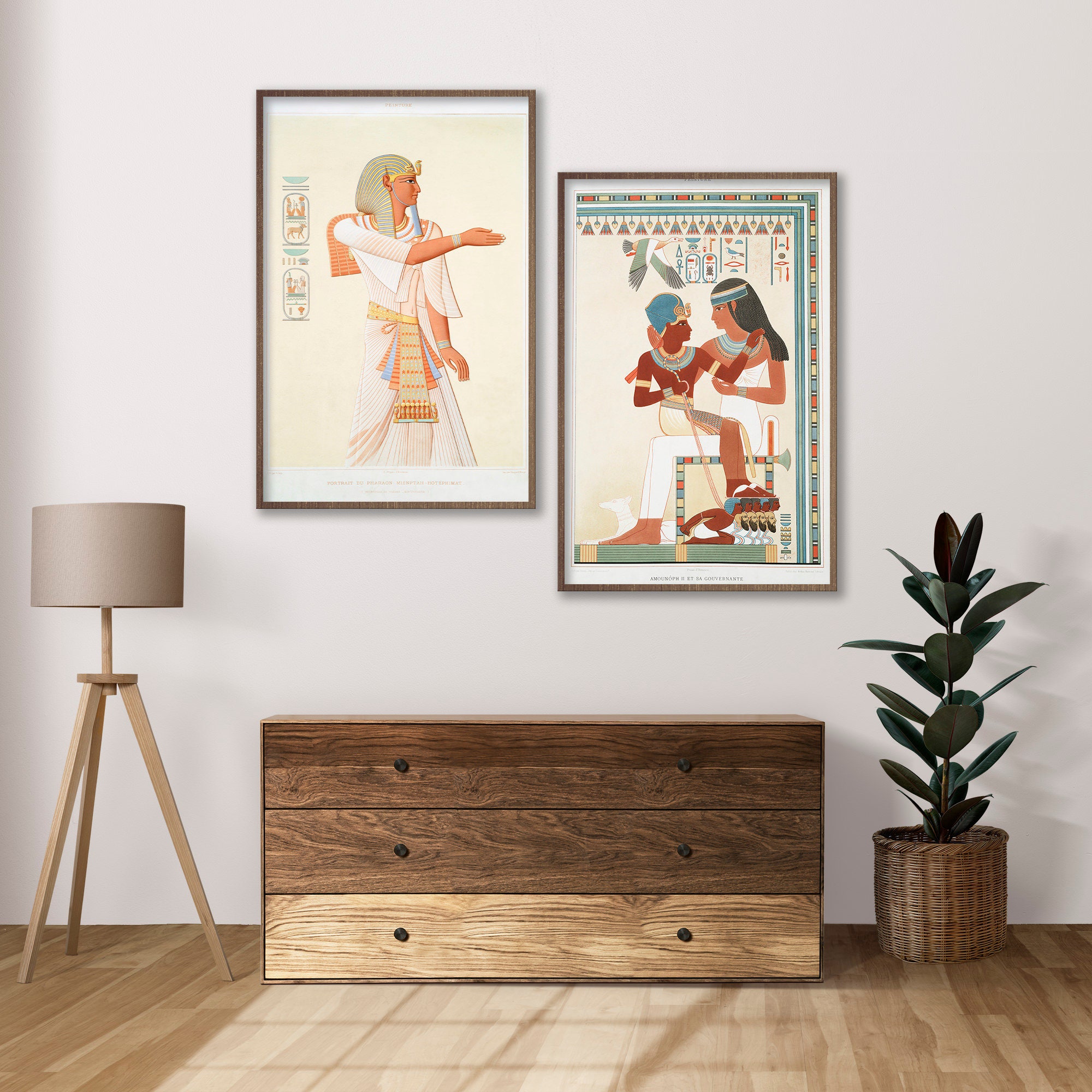 Set of 8 Egypt Posters Egyptian Art Egyptian Print Ancient - Etsy