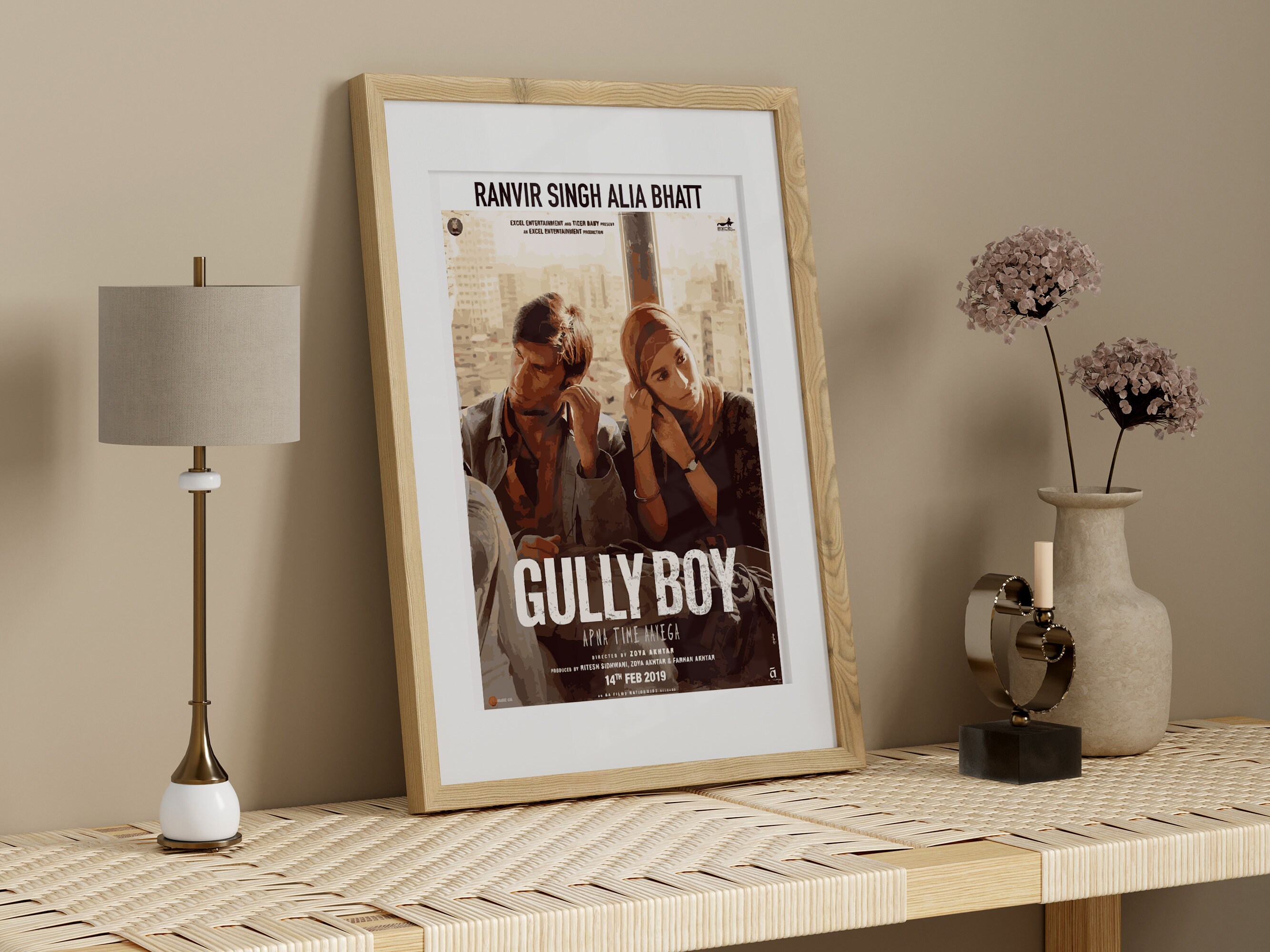 Gully Boy Movie Poster Desi Wall Art Bollywood Movie Poster - Etsy