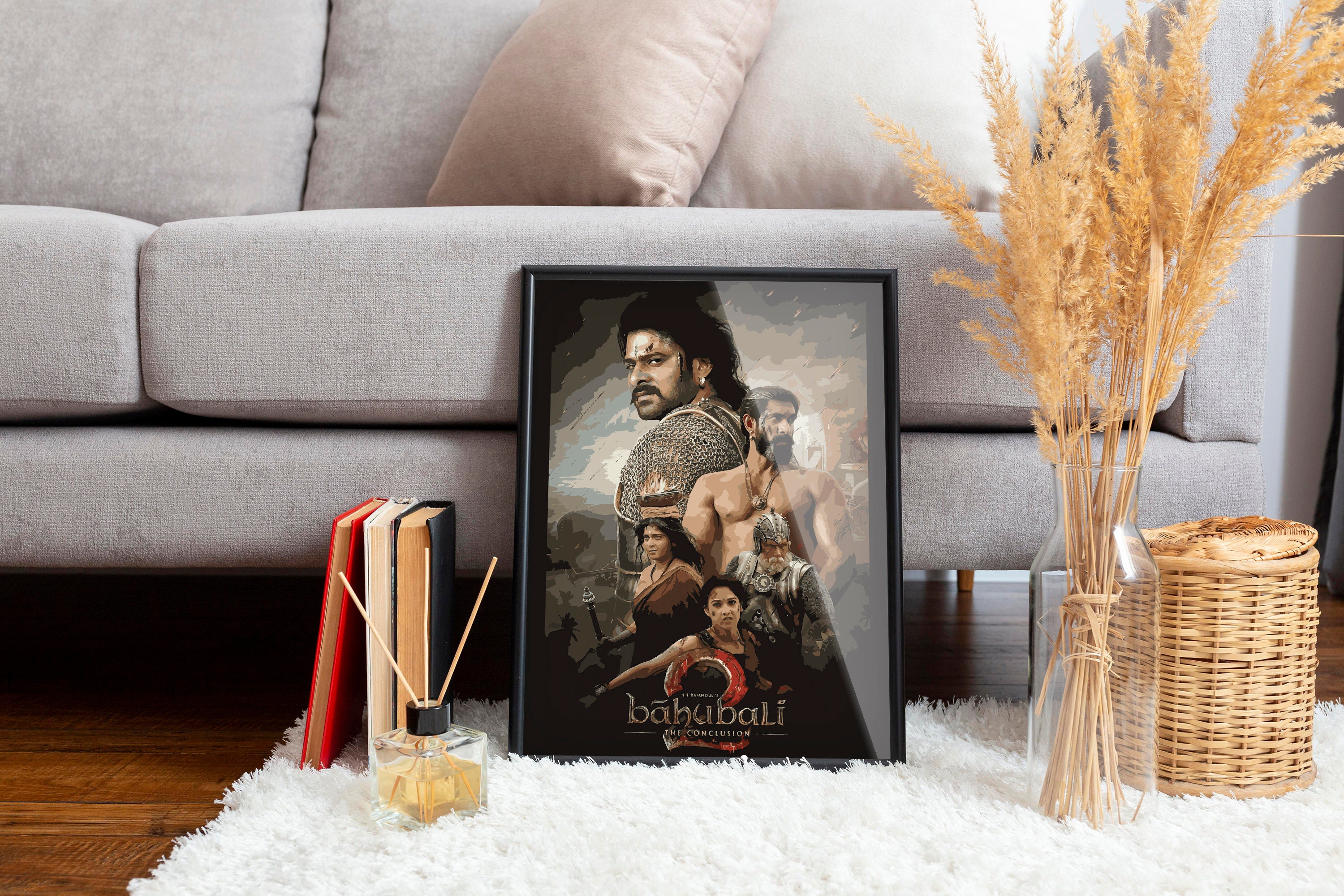 Bahubali the Conclusion Movie Poster Desi Wall Art Bollywood - Etsy