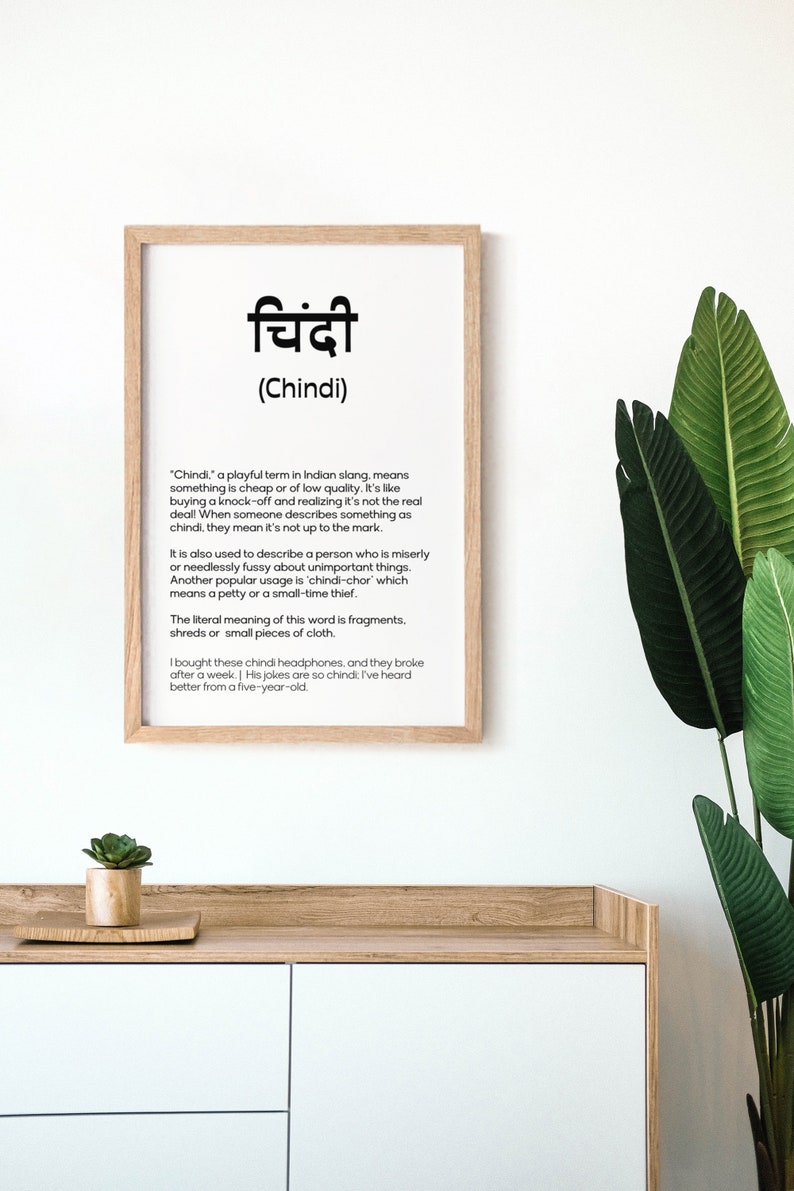 Hindi Word Chindi Definition, Desi Slang Meaning, Colourful Indian ...