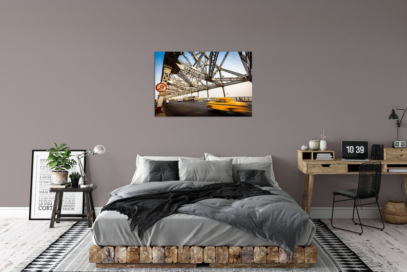 Traffic at Howrah Bridge in Kolkata Kolkata Poster India - Etsy