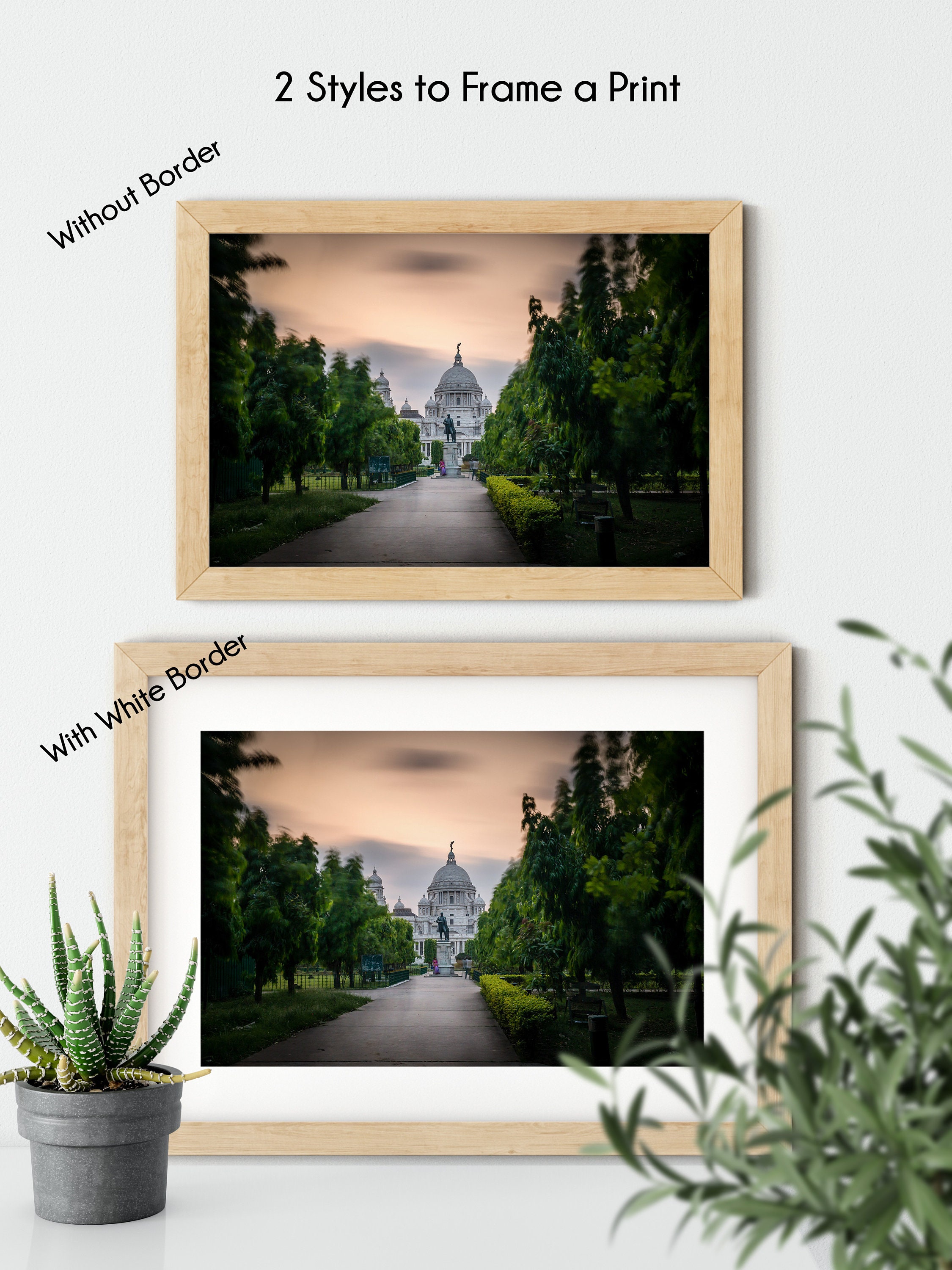 Victoria Memorial Kolkata, Kolkata Poster, India Travel Poster, India ...