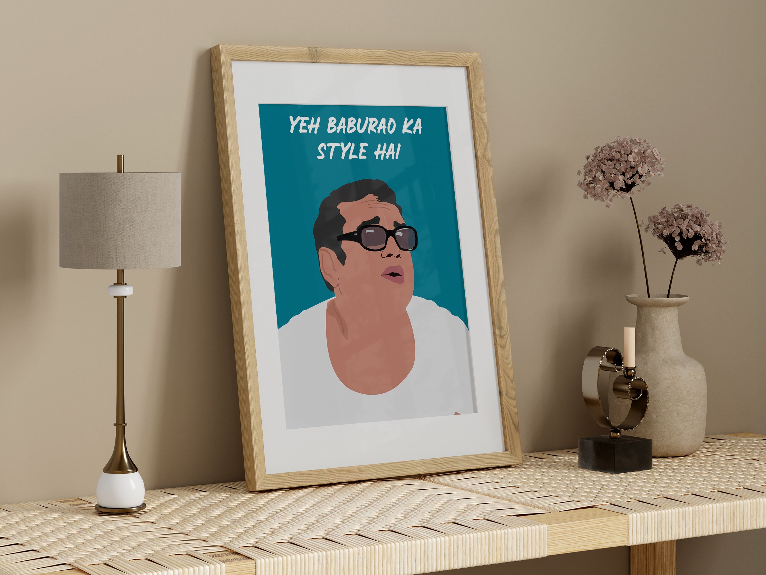 Yeh Baburao Ka Style Hai, Hera Pheri Movie Poster, Paresh Rawal Poster ...