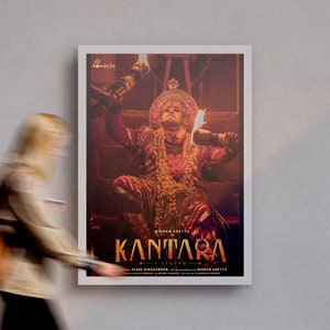 Kantara Movie Poster, Rishabh Shetty Movie, South Indian Movie, Desi ...