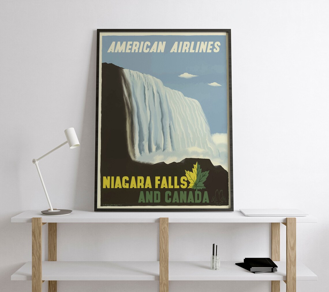 Vintage Airline Posters, Set of 21 Airline Posters, Vintage Travel ...