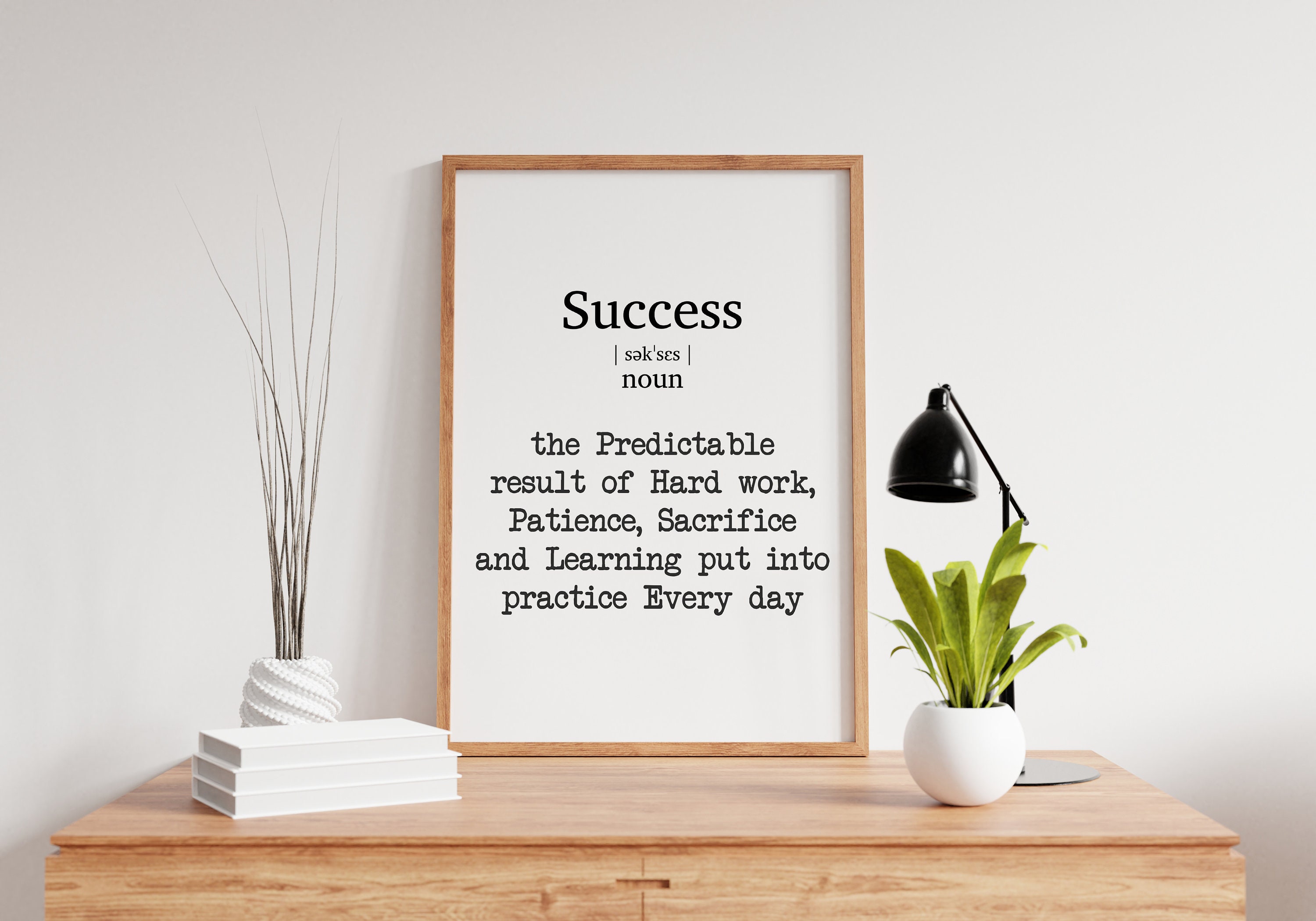 Modern Office Wall Art, Set of 8 Prints, Inspirational Leadership ...