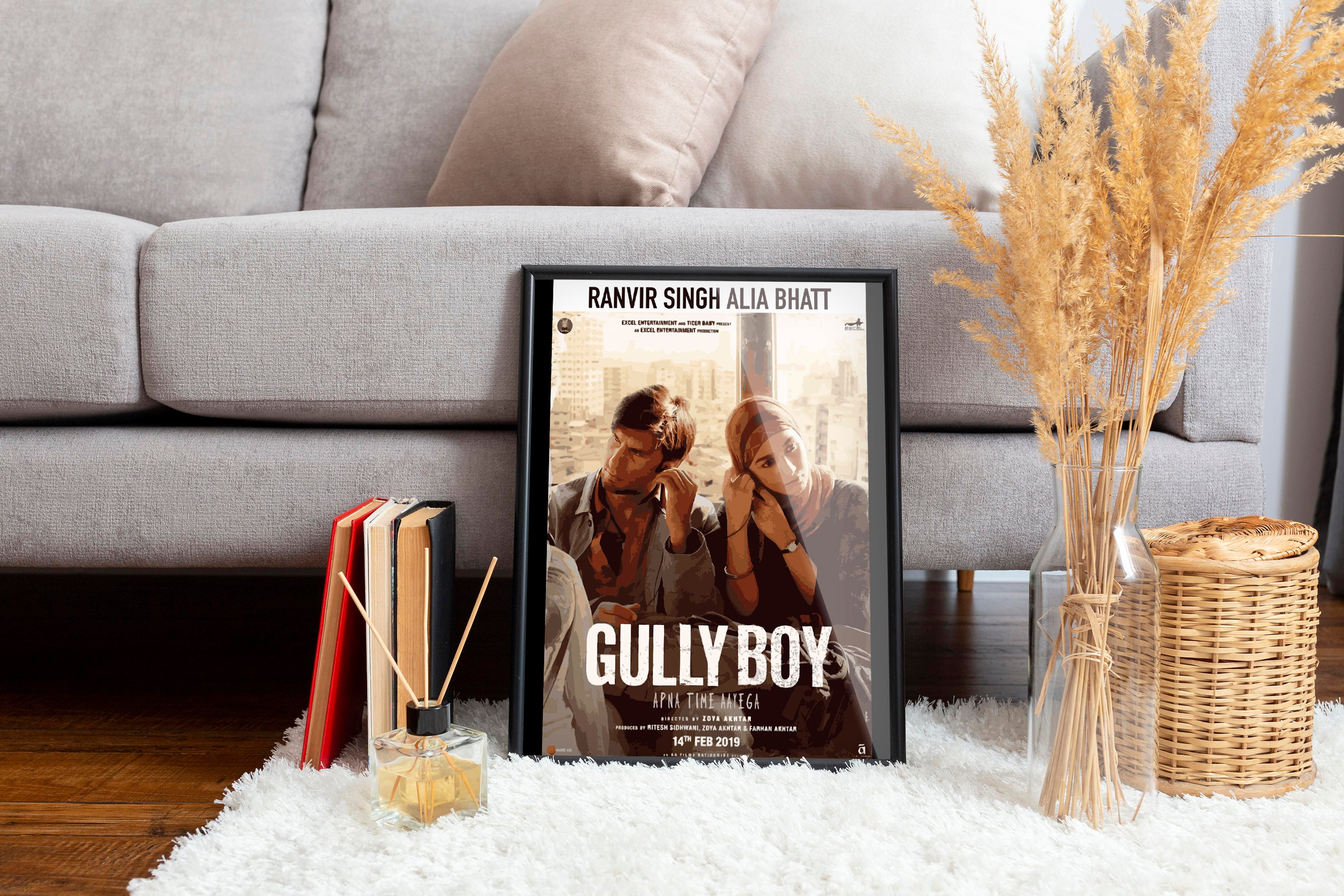 Gully Boy Movie Poster Desi Wall Art Bollywood Movie Poster - Etsy