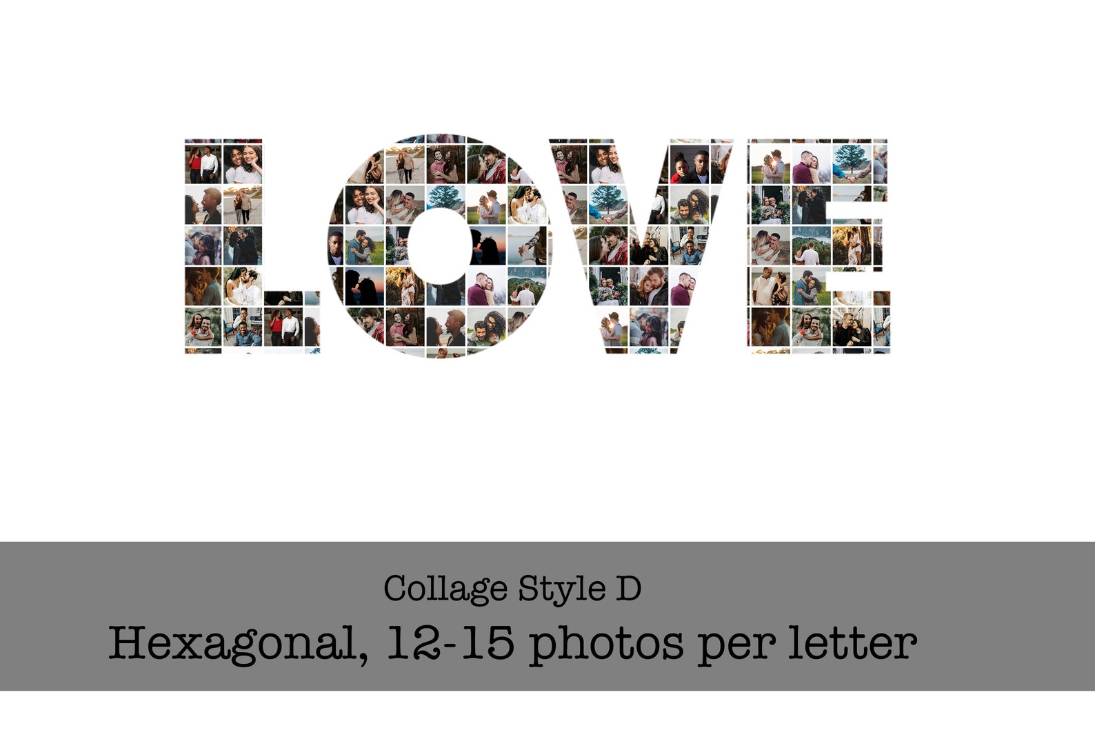 Custom Word Collage, Text Collage, Custom Picture Collage, Birthday ...