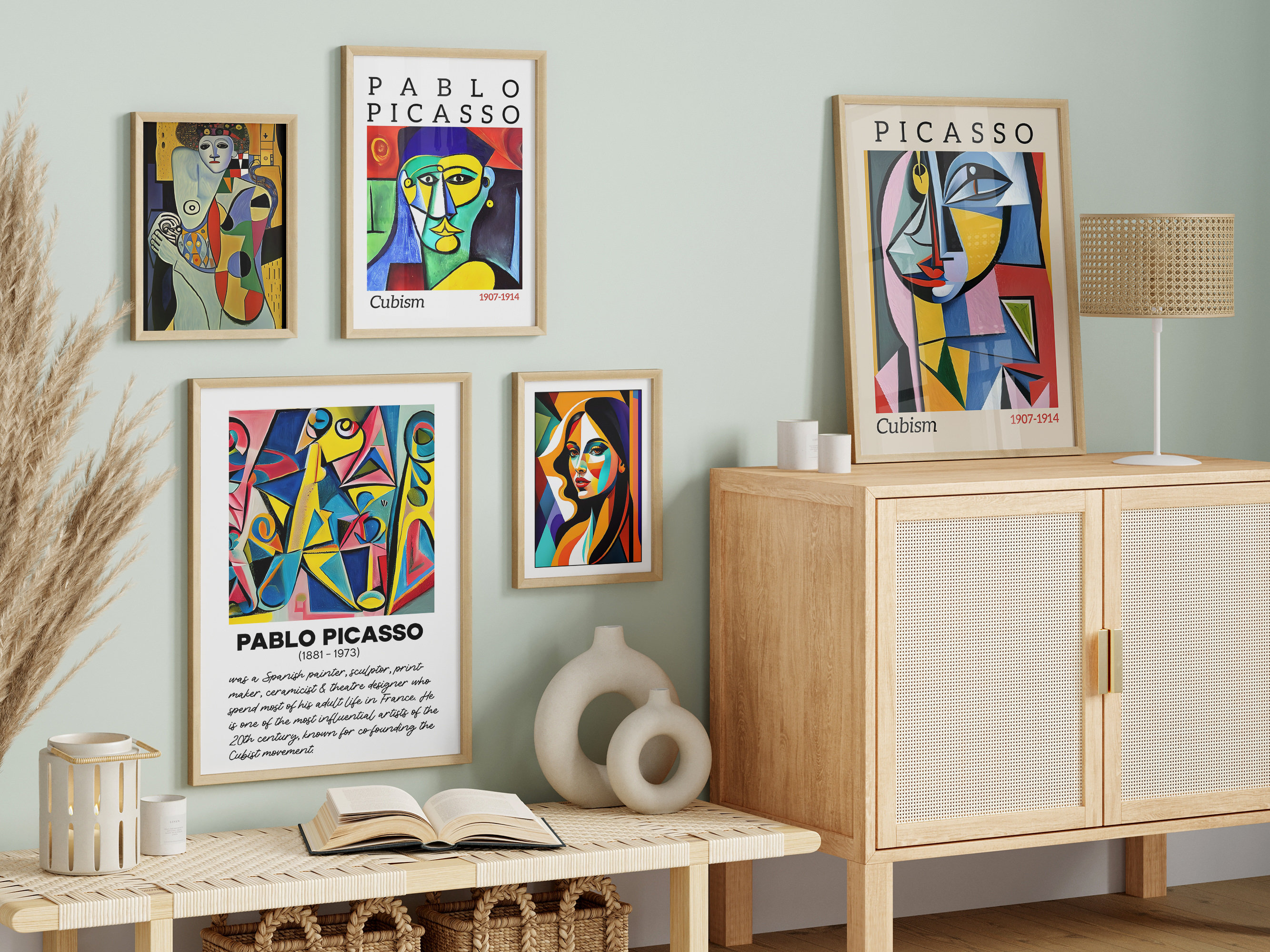 Set of 9 Picasso Prints, Picasso Wall Art Prints, Gallery Wall Set ...